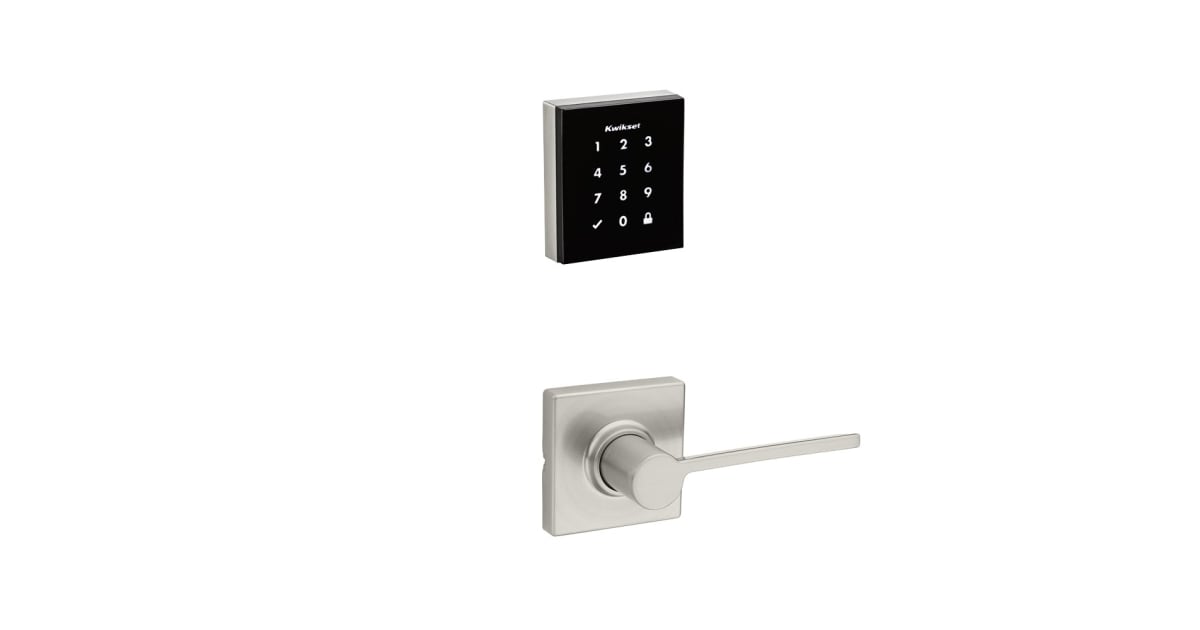 Kwikset 200LRLSQT-954OBN-15 Ladera Passage Lever and 954 Obsidian ...