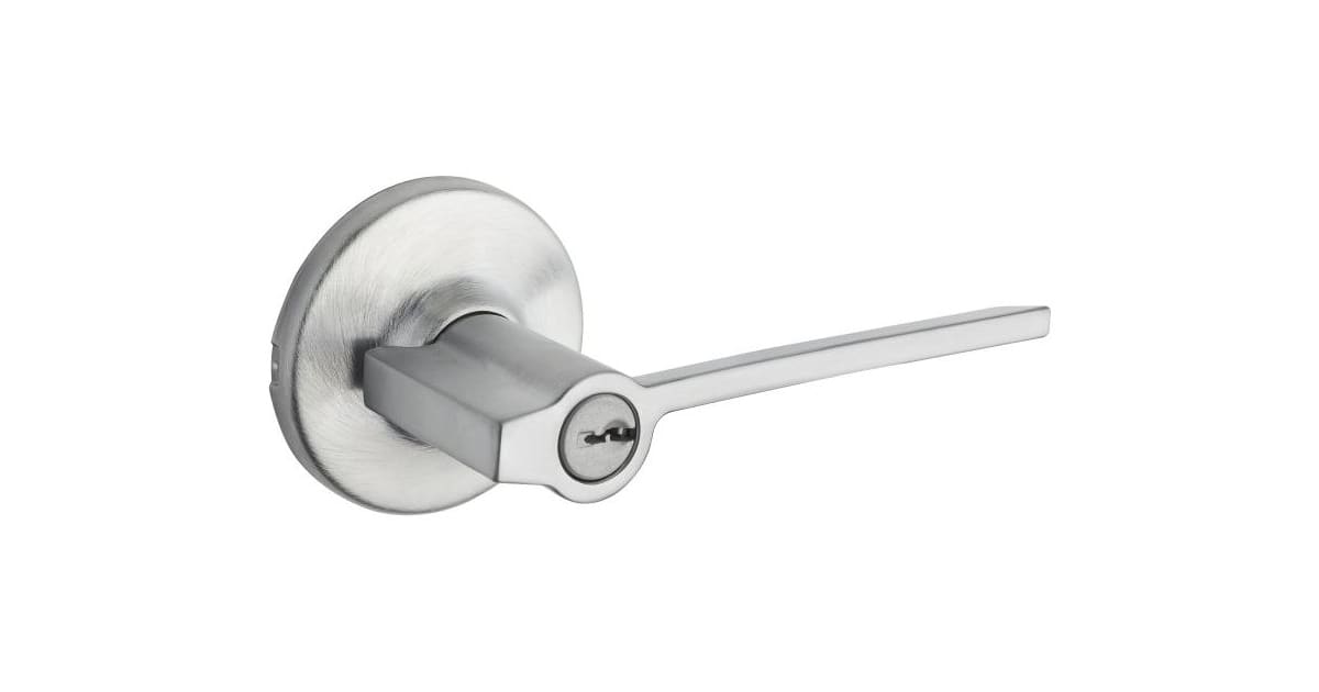 Kwikset 405LRLRDT-26D Ladera Keyed Entry Single Cylinder Door Lever Set ...