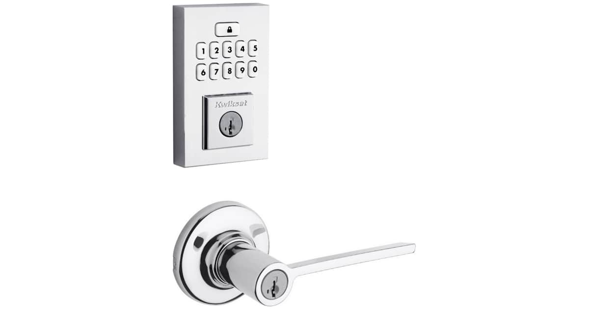 Kwikset 405LRLRDT-9260CNT-26S Ladera Keyed Entry Lever Set and ...