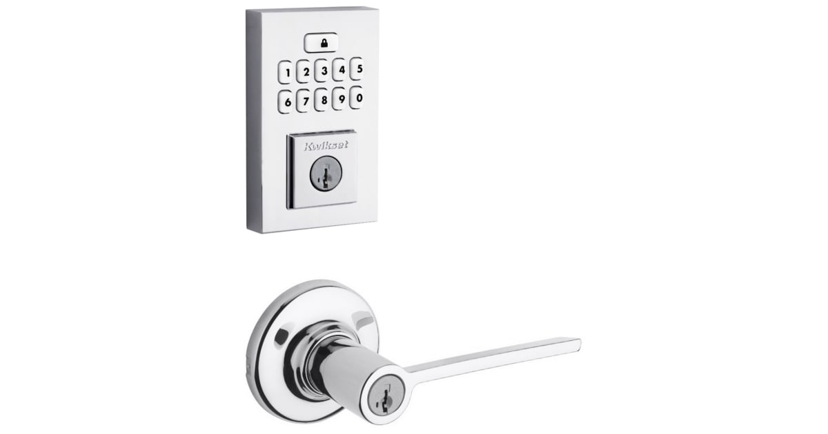 Kwikset 405LRLRDT-9260CNT-26S Ladera Keyed Entry Lever Set and ...