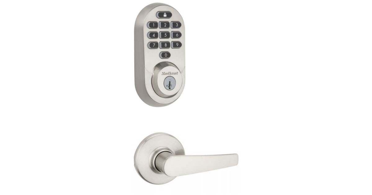 Kwikset 420DL-938WIFIKYPD-15S Delta Passage Lever Set and Electronic ...