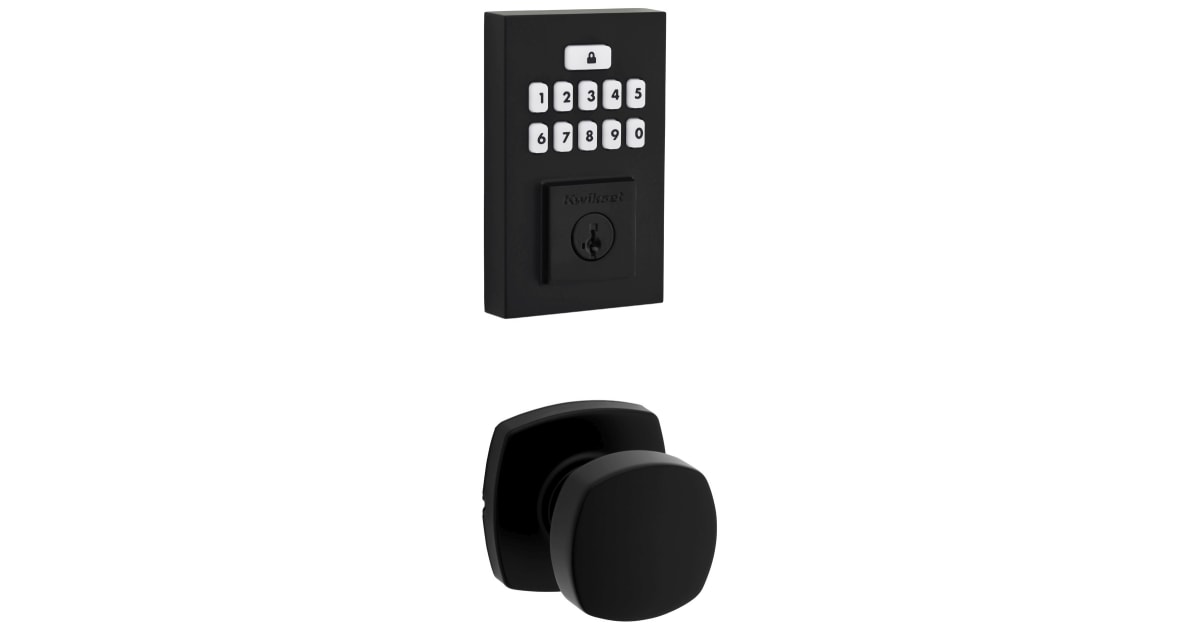 Kwikset 720AYKMDT-9260CNT-514S Arroyo Passage Knob Set and Electronic ...