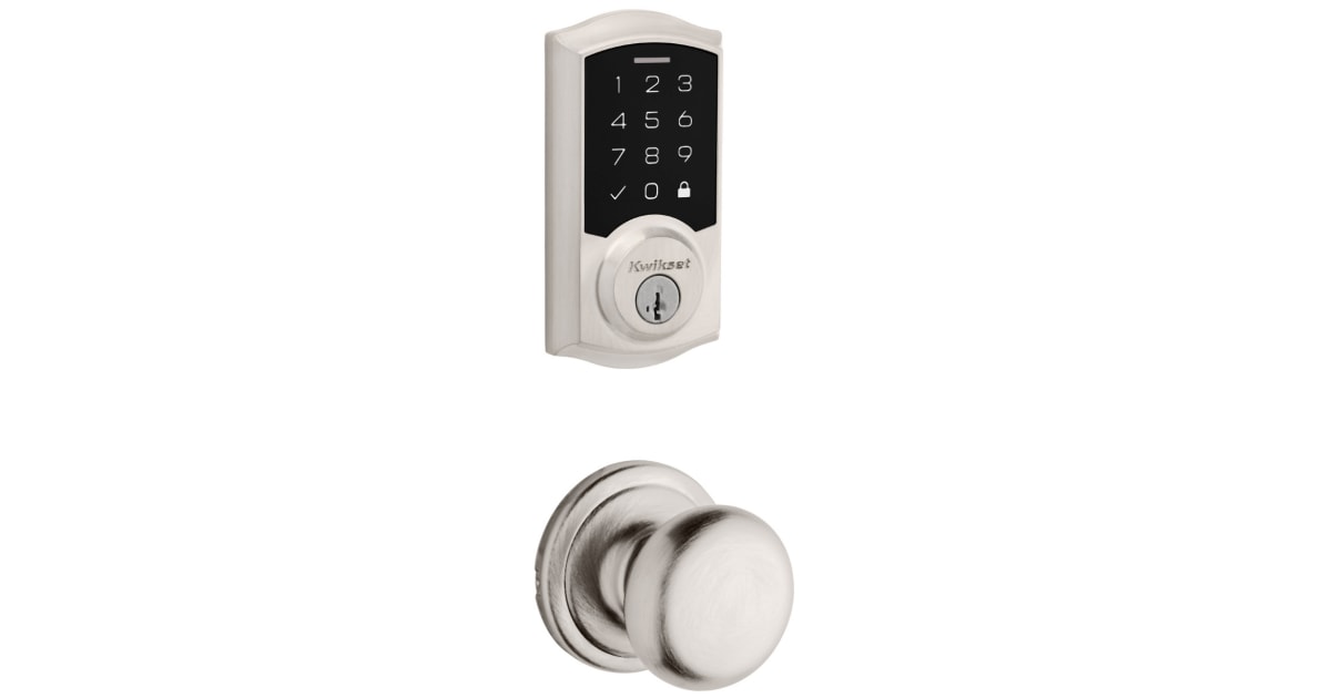 Kwikset 720H-9270TRL-15S Hancock Passage Knob Set and Electronic ...