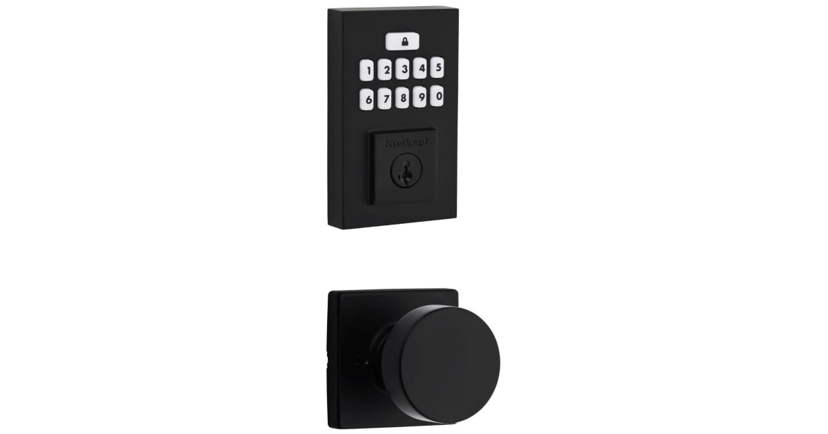 Kwikset 720PSKSQT-9260CNT-514S Pismo Passage Knob Set and Electronic ...
