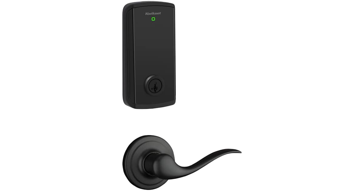 Kwikset 720TNL-9800WIFI-514S Tustin Passage Lever Set and Halo ...