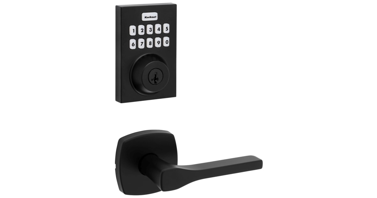 Kwikset 720TPLMDT-HC620CNT-514S Tripoli Passage Lever Set and ...