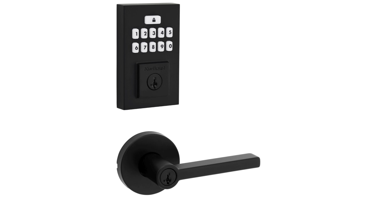 Kwikset 740HFLRDT-9260CNT-514S Halifax Keyed Entry Lever Set and ...