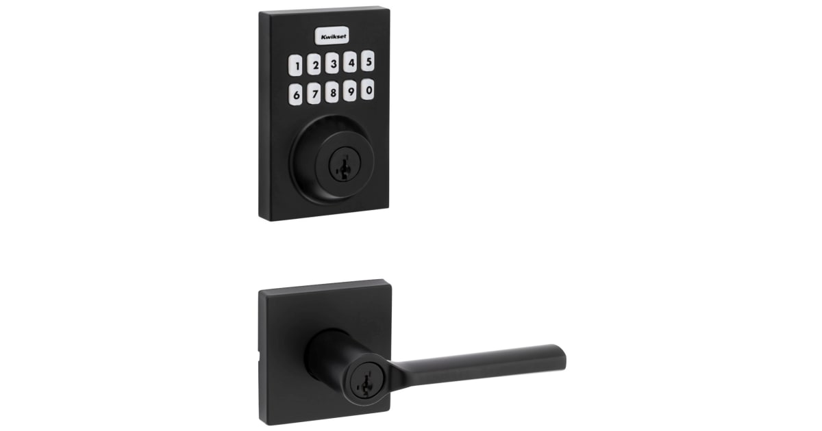 Kwikset 740LSLSQT-HC620CNT-514S Lisbon Single Cylinder Keyed Entry ...