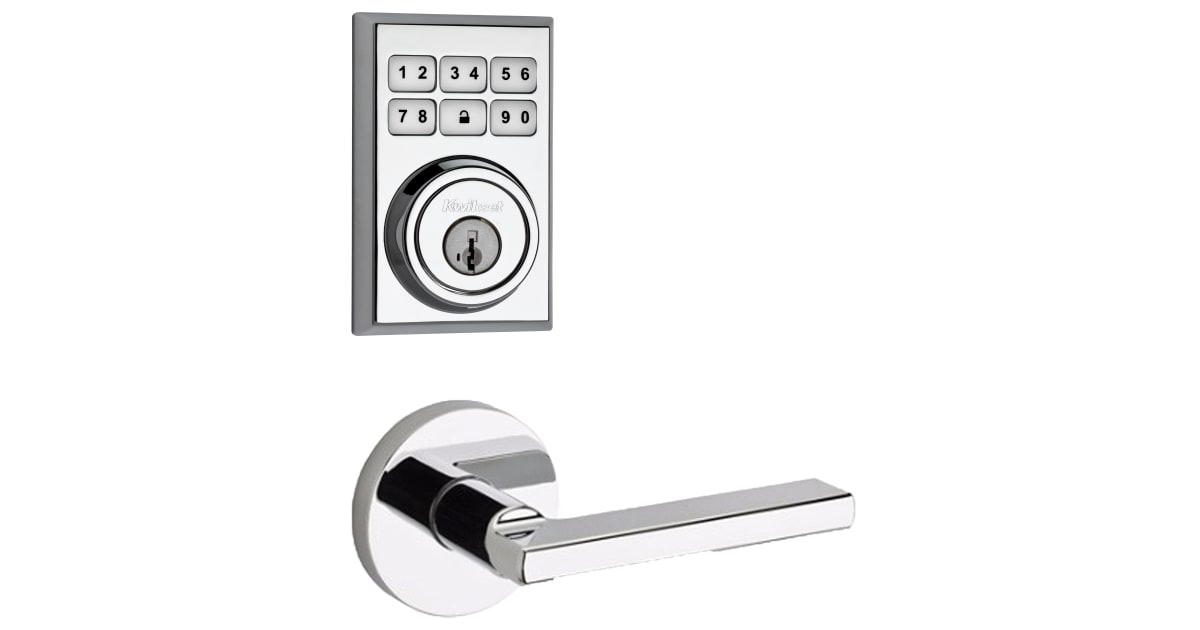Kwikset 909CNT-HFLRDT-26S SmartCode Electronic Deadbolt with Halifax ...