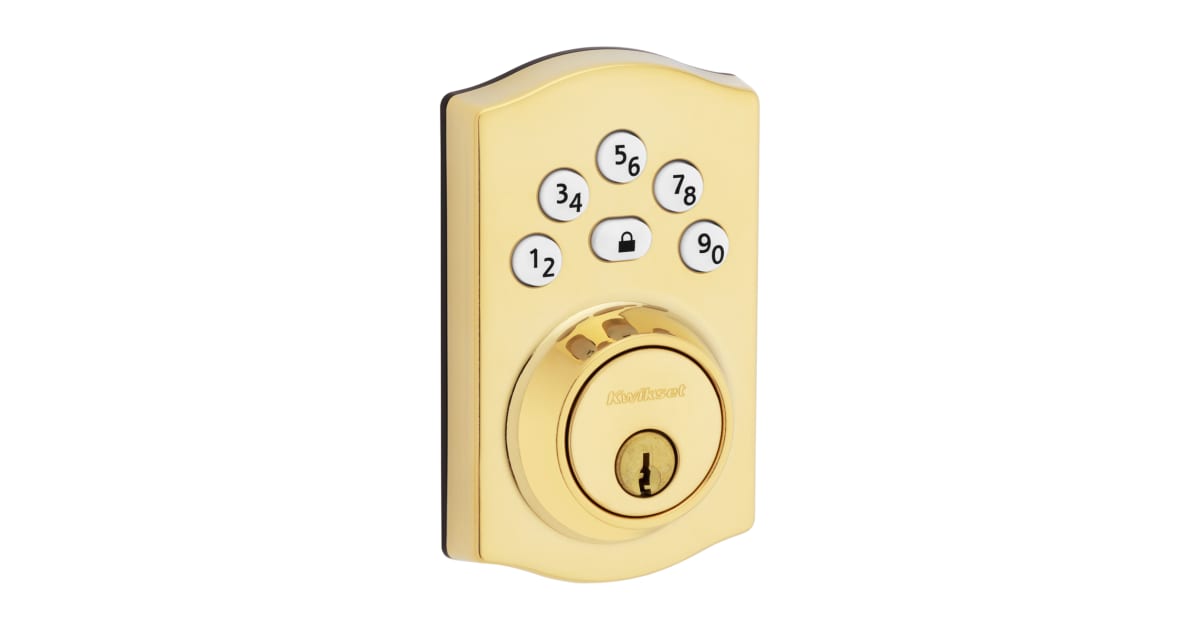 Kwikset 9240TRL-L03 Powerbolt 240 Traditional Single Cylinder Keyless ... Kwikset 9240TRL-L03 Powerbolt 240 Traditional Single Cylinder Keyless ...