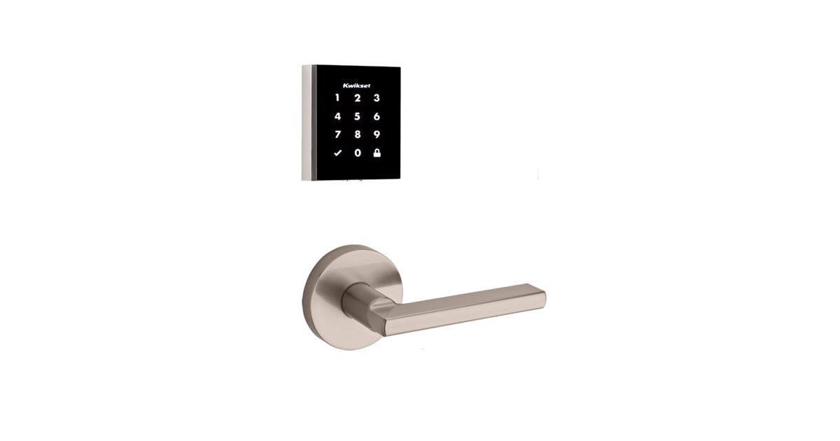 Kwikset 953OBN-HFLRDT-15 Obsidian SmartCode Electronic Handleset with ...