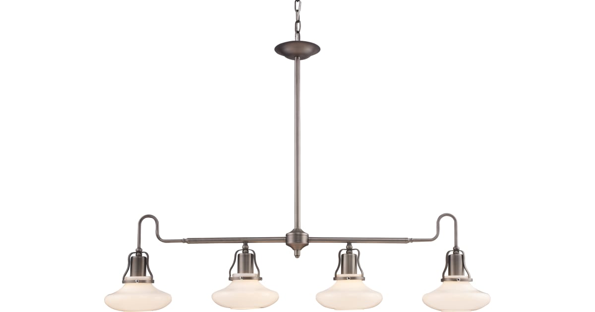 Landmark Lighting 08057-AP Contemporary / Modern Four Light Down ...