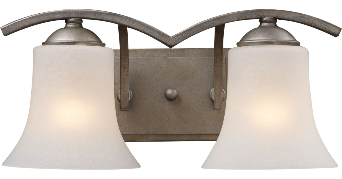 Landmark Lighting 08132-AS Contemporary / Modern Two Light Down ...