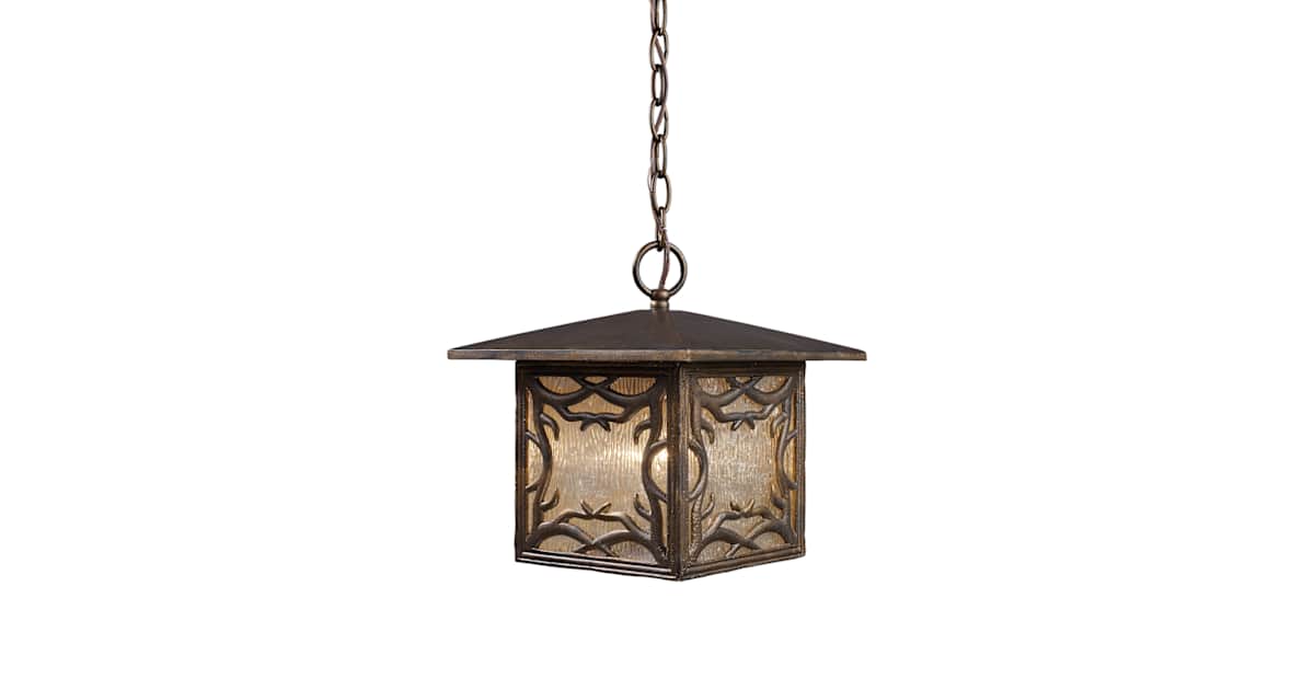Landmark Lighting 08150-HB Single Light Up Lighting Outdoor Pendant ...