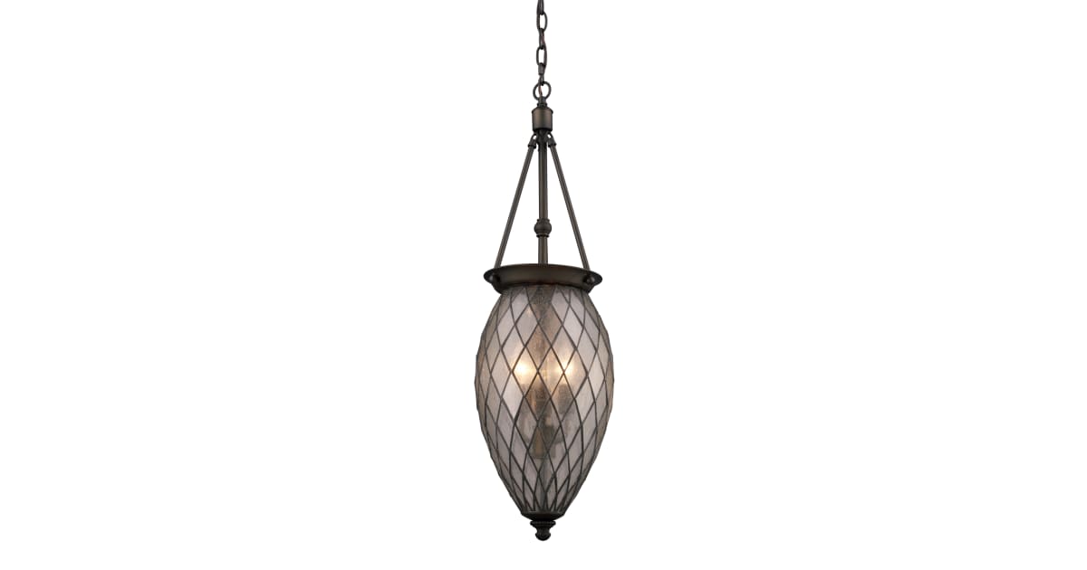 Landmark Lighting 70056-3 Runnemede 3 Light Lantern In Tiffany Bronze ...