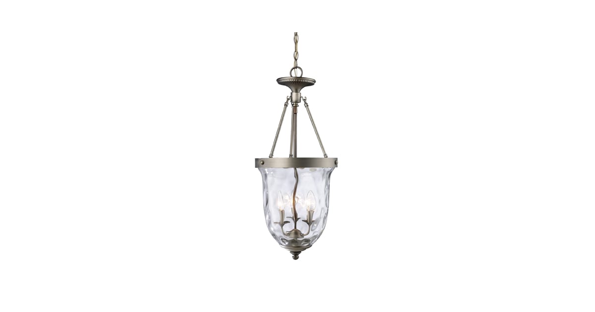 Landmark Lighting 66301-3 28" 3 Light Ambient Lighting Foyer Pendant in ...