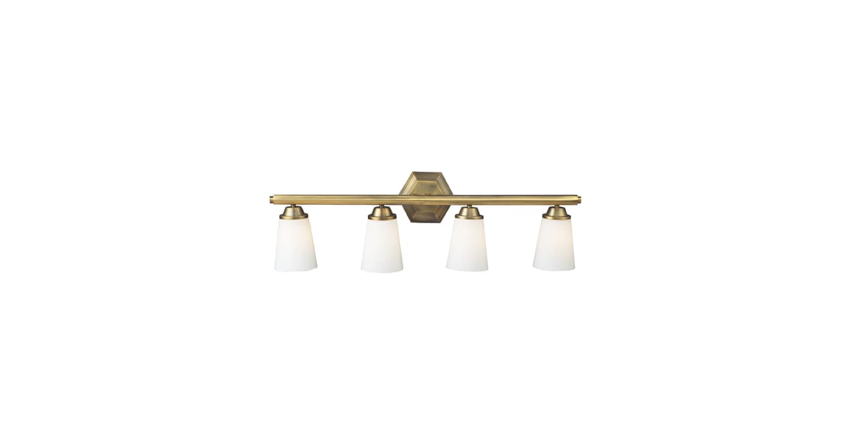 Landmark Lighting 73003-4 4 Light Down Lighting Bathroom Vanity Fixture ...