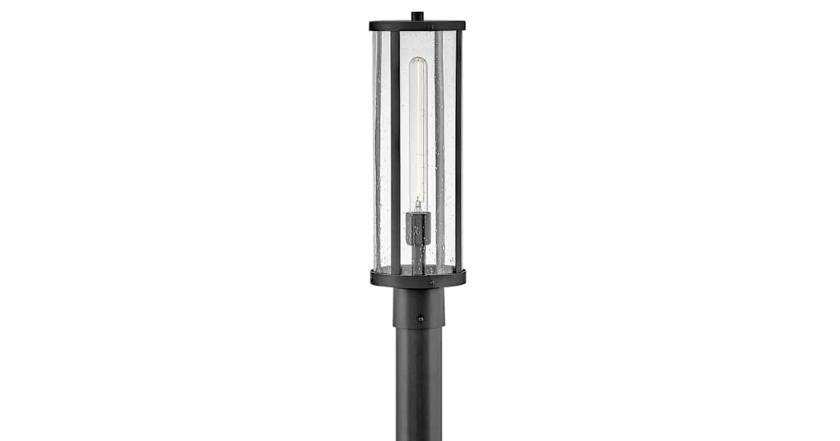 Lark 82051BK Alfie 20" Tall Post Light | Ferguson Home