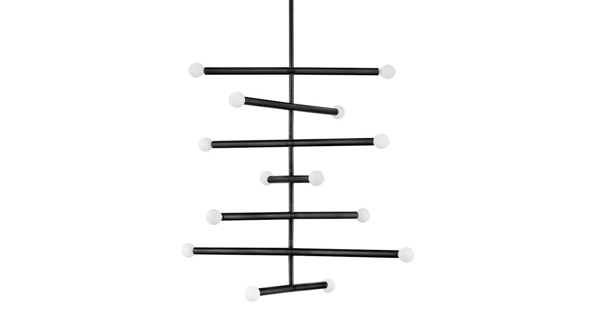 Lark 83199BK Millie 14 Light 32" Wide Abstract Chandelier | Ferguson Home