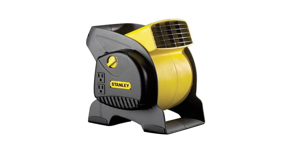 Lasko 655702 Stanley Pivoting Utility Fan | Ferguson Home