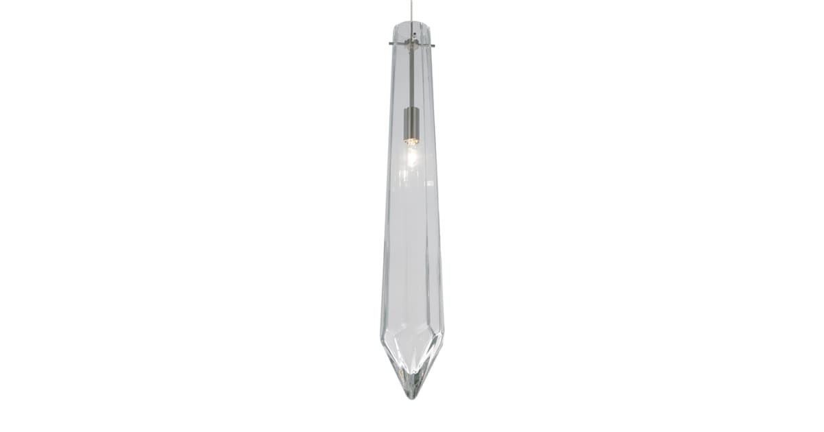 LBL Lighting HS782-CR-SC-FSJ 1 Light Low-Voltage Track Lighting Pendant ...