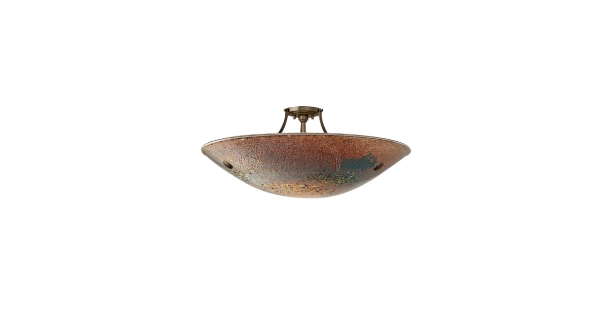LBL Lighting PC400MOBZ326 3 Light Ceiling Fixture | Build.com