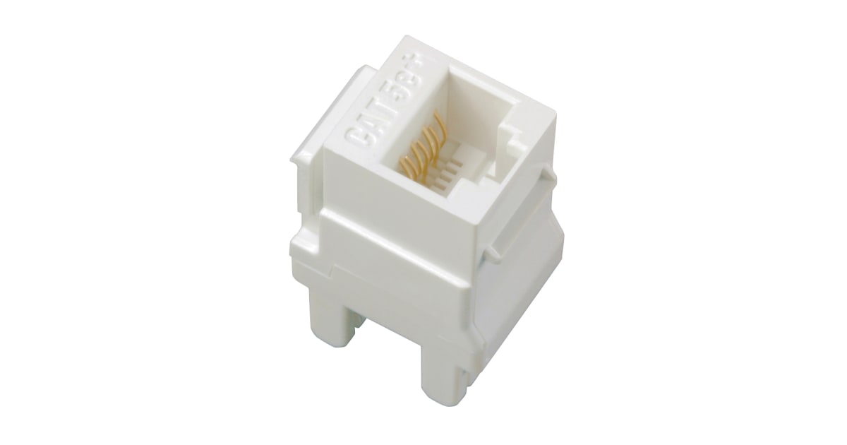 Legrand AC5ERJ45W1 adorne Cat 5e RJ45 Data / Phone Insert - White ...