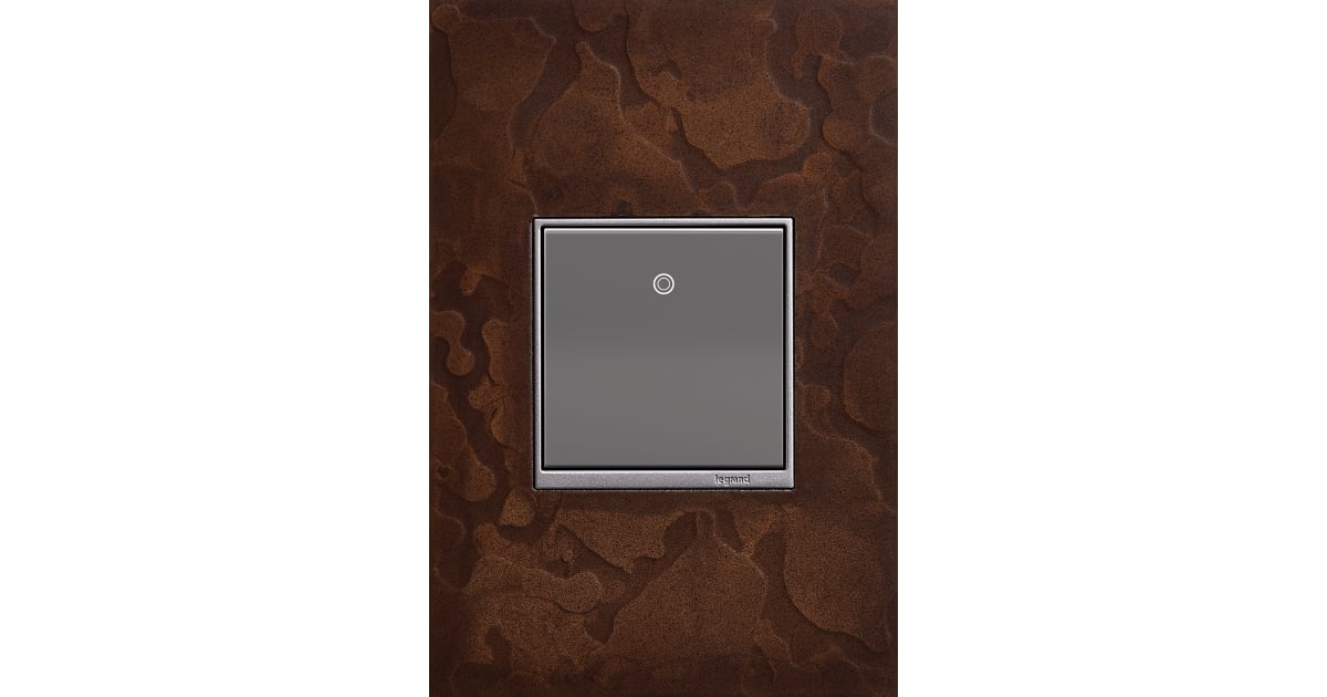 Legrand Adorne Hubbardton Forge Bronze 1-Gang Wall Plate with Paddle ...