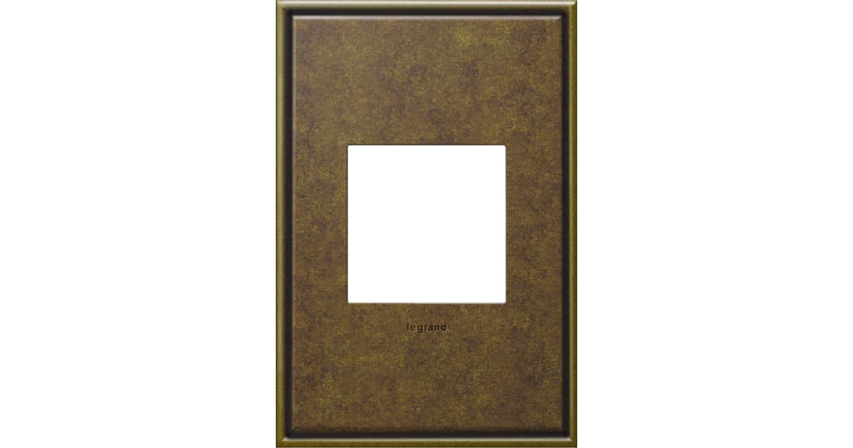 Legrand AWC1G2AB4 adorne Cast Metal 1-Gang Light Switch / Outlet Cover ...