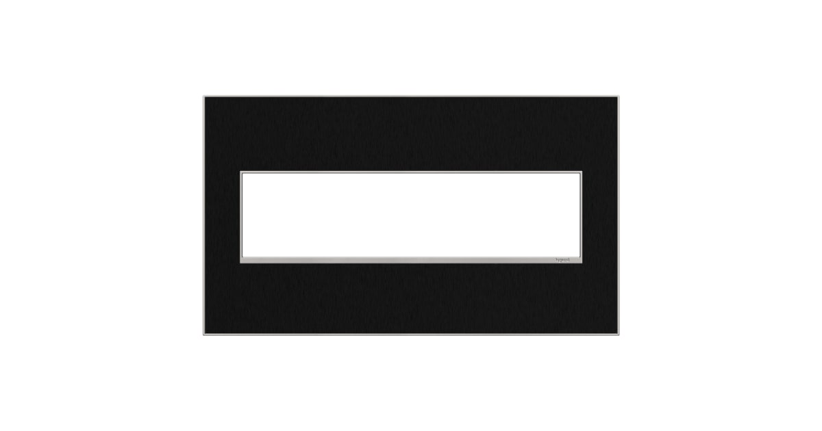 Legrand AWM4GBLS4 adorne Real Materials 4-Gang Light Switch / Outlet ...