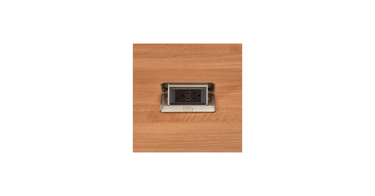 Legrand DQFF20UST DeQuorum Single Flip Up Unit with USB | Ferguson Home