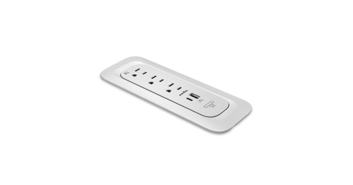 Legrand MDSF10-WH Wiremold ModPower 3-Outlet Primary Unit In Surface ...