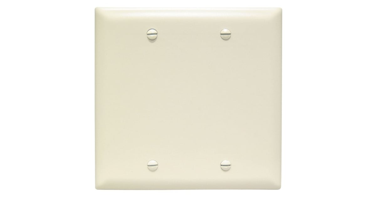 Legrand TP23LA Box Mounted Two Gang Blank Plates | Build.com