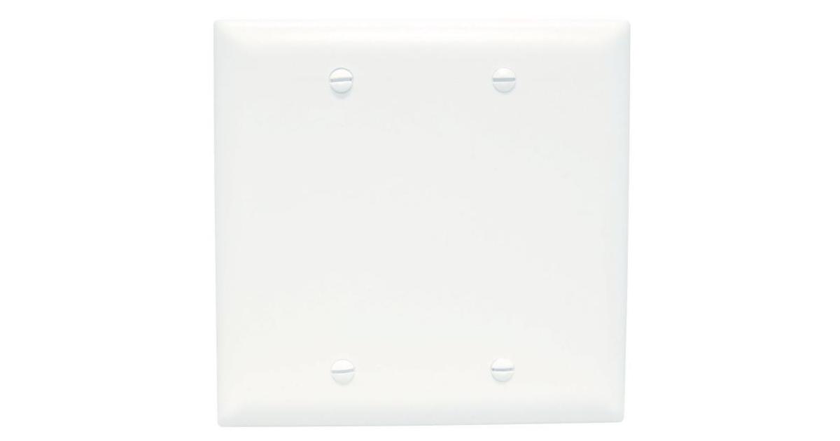 Legrand TP23W Box Mounted Two Gang Blank Plates | Ferguson Home