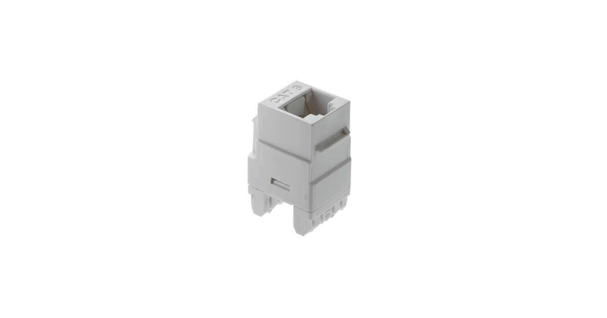 Legrand WP3460WH On-Q Cat 6 RJ45 Keystone Connector | Ferguson Home