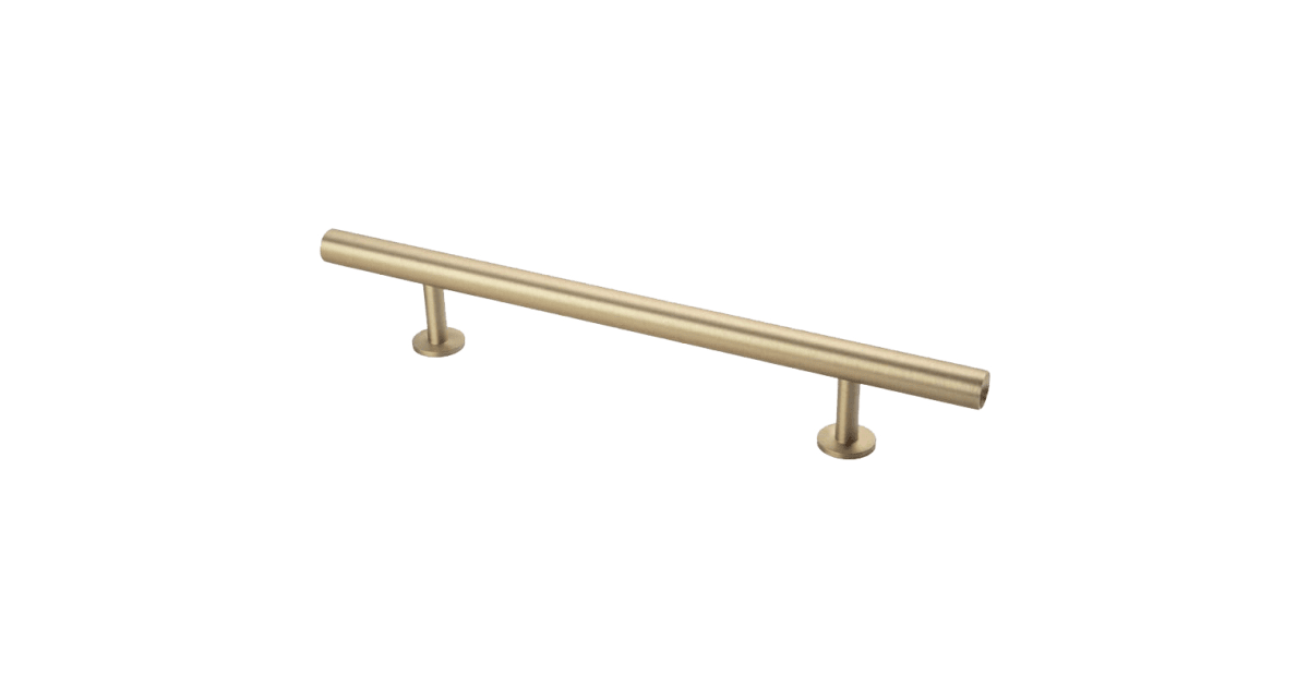 Lews Hardware 31-118 Round Bar 9 Inch Center to Center 14 Inch Bar ...