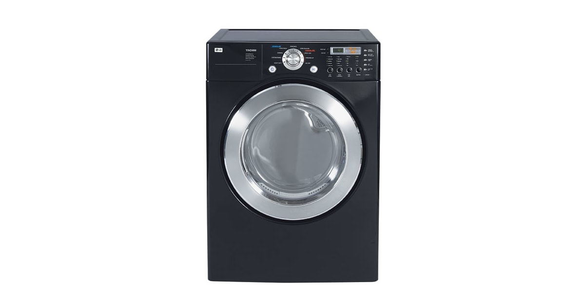 LG DLE5977B 27" Front-Load Stackable Electric Dryer w/7.3cu.ft ...