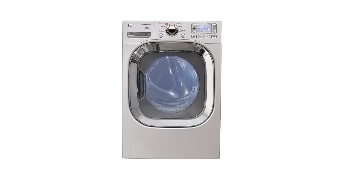 LG DLEX3001P 27" 7.4 cu.ft Front Loading Electric Ultra Capacity ...