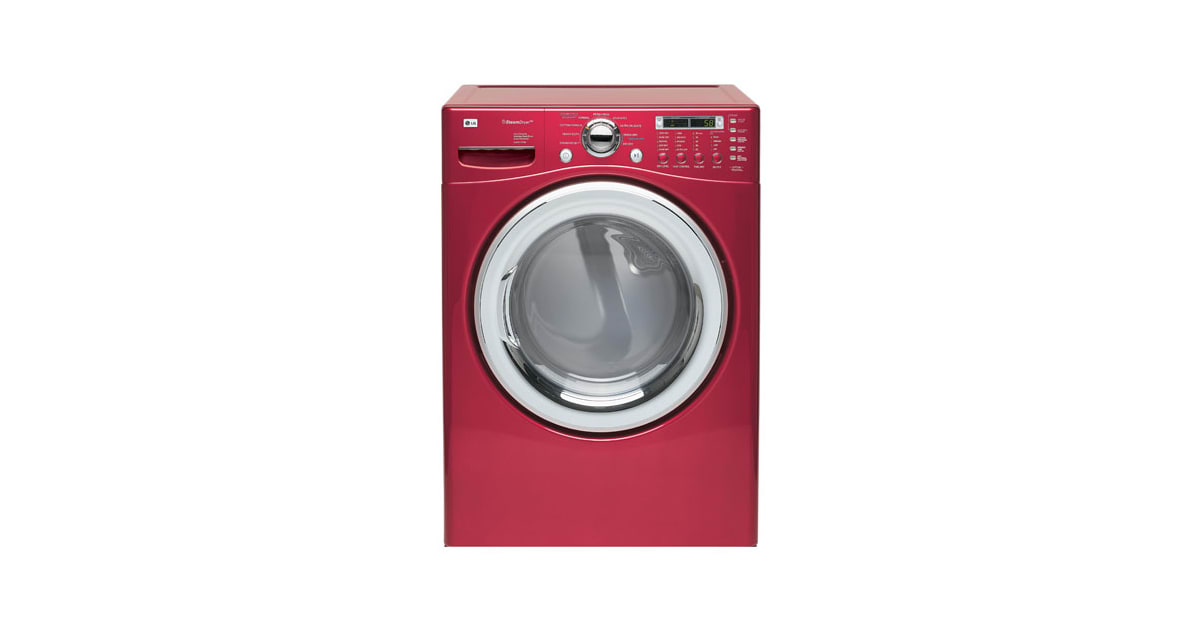 LG DLEX7177RM 27" 7.3 cu. ft. Front Loading Electric SteamDryer™ with 9 ...