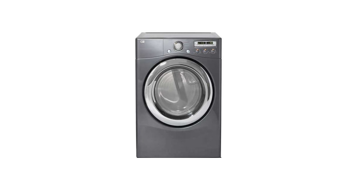 LG DLE5955G 27" Electric Dryer with 7.3 Cubic Foot Capacity, 9 Drying ...
