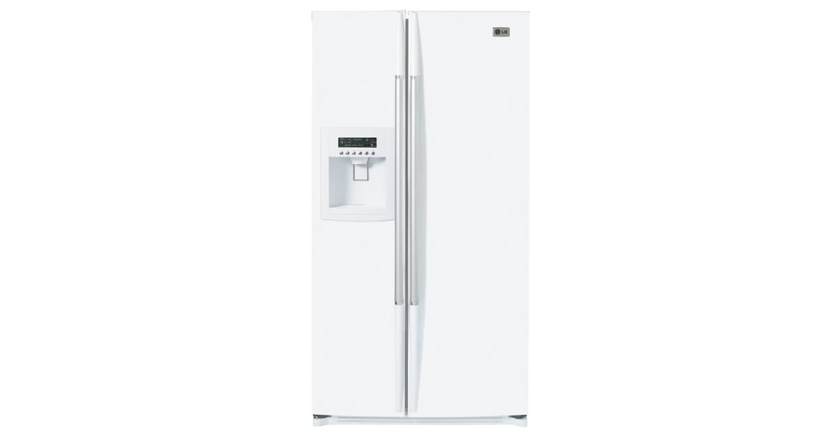 LG LRSC26925SW 25.9 cu.ft. Side-by-Side Refrigerator w/7 Sensor ...