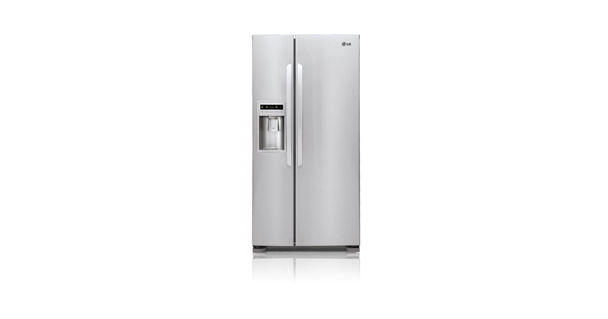 LG LSC23924ST 23 cu. ft. Energy Star Side-By-Side Refrigerator | Build.com