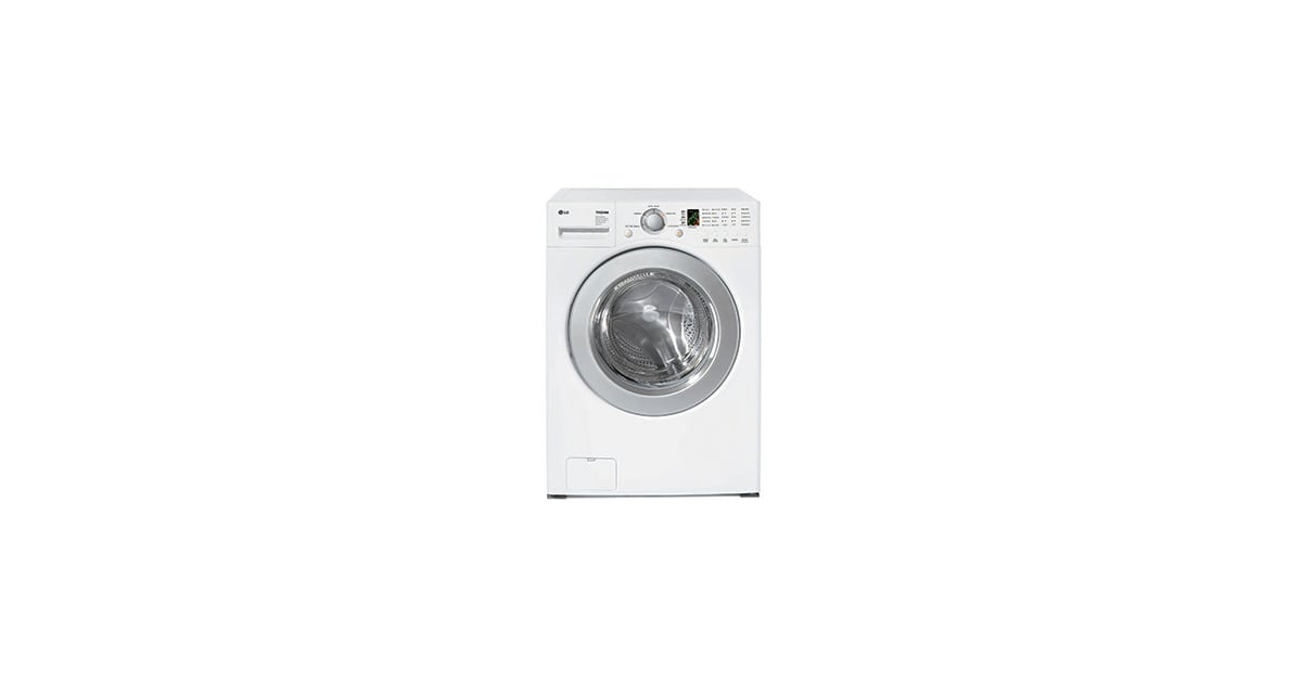 LG WM2016CW 27" Stackable Front Loading Washer with 3.5 Cubic Foot Capacity, 5 Wash Programs ...