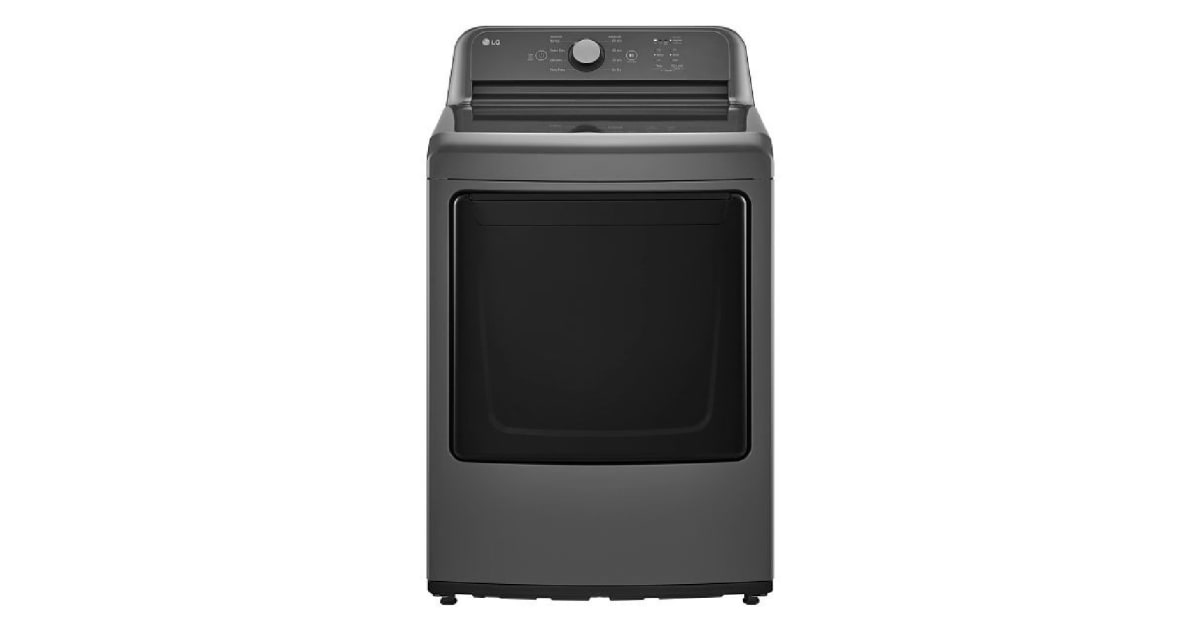 LG DLE6100M 27 Inch Wide 7.3 Cu. Ft. Energy Star Certified Electric ...