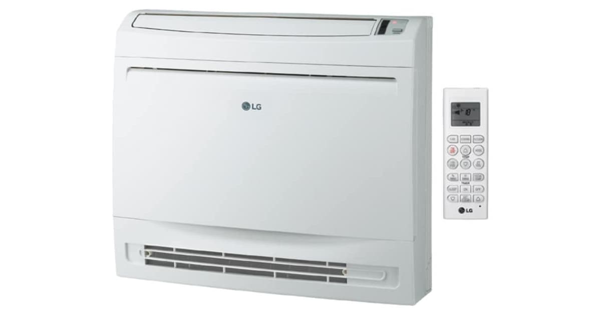 LG KNMQB151A 15,000 BTU Cooling / 17,070 BTU Heating Mini Split Floor ...