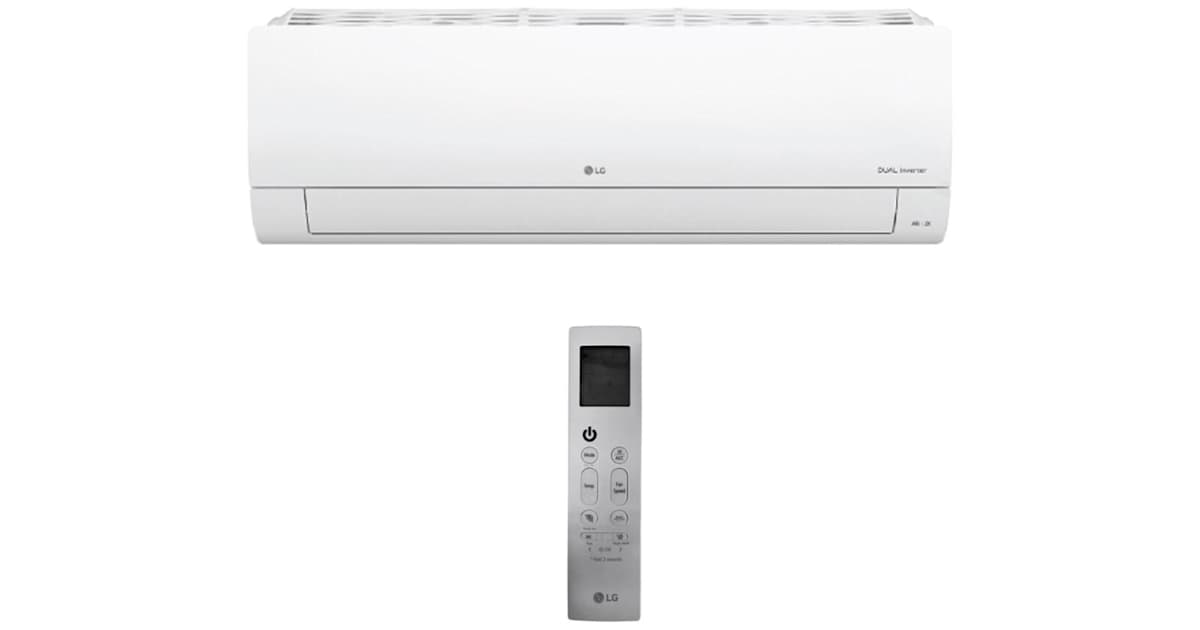 LG KNSAL181A 18,000 BTU Cooling Mini Split Wall Mount Indoor Unit with ...