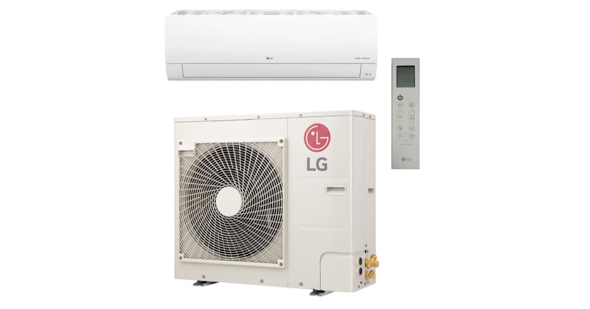 LG KSSAP241A 22K BTU Cooling 22 SEER2 One Zone Wall Mount Mini Split ...