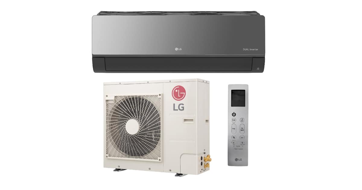 LG KSUAK181A 18K BTU Cooling 23 SEER2 One Zone Wall Mount Mini Split ...