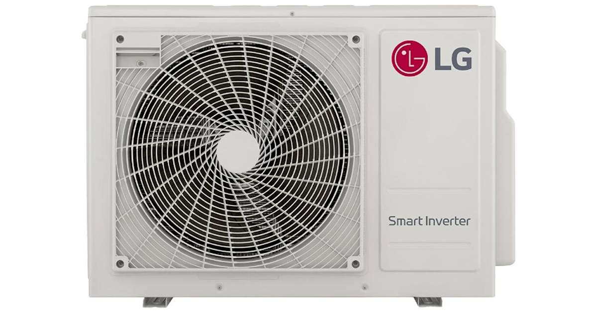 LG KUMXB241A 24,000 BTU Cooling / 24,600 BTU Heating Three Zone Mini ...