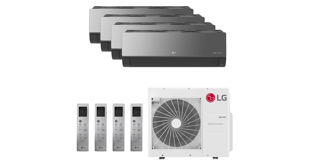 LG KUMXB301A 3-KNUAK091A KNUAK121A 30K BTU Cooling 22 SEER2 Four Zone ...